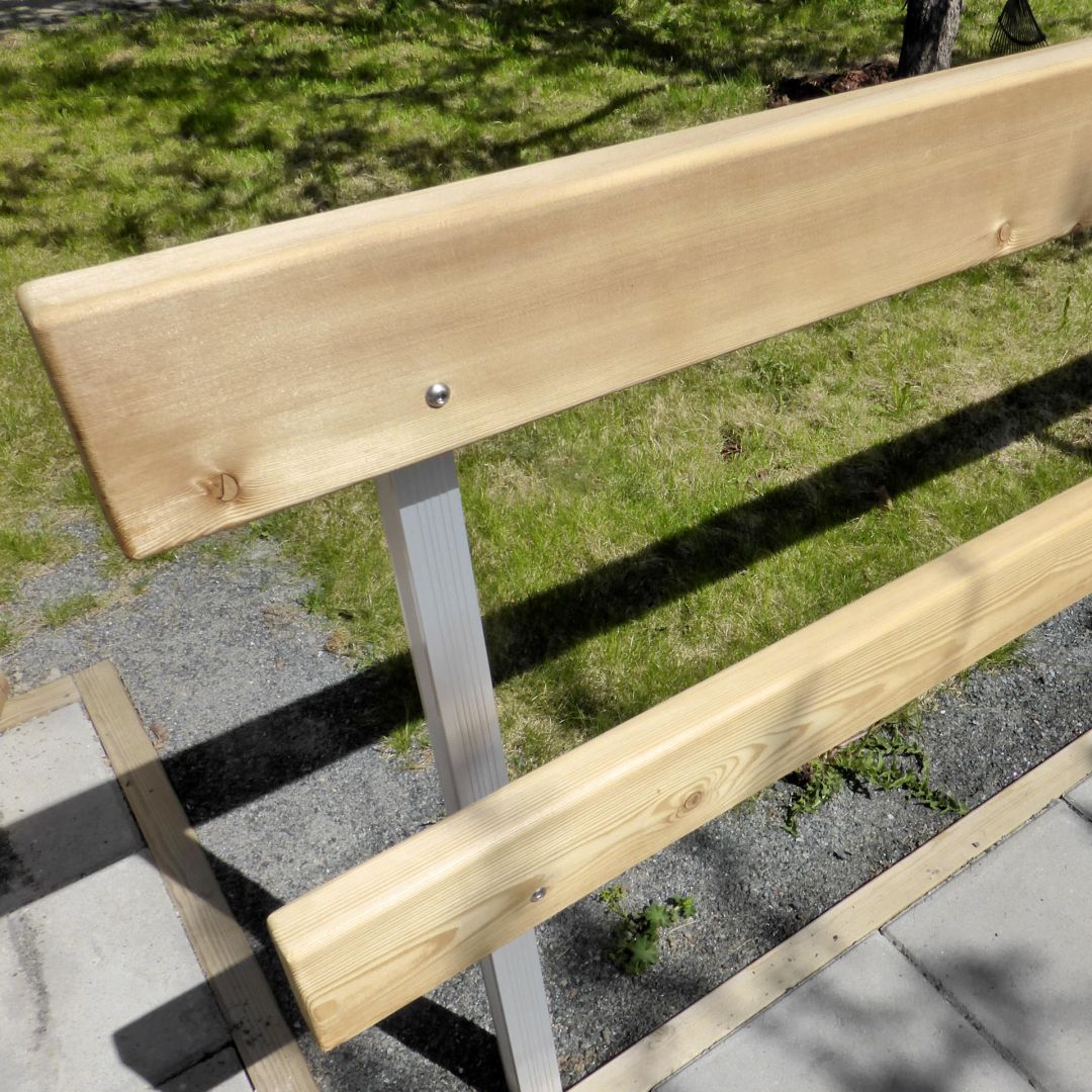 Kaide, kaiteet - uritettu alumiini käsijohde, hyvä ote myös sateella ...