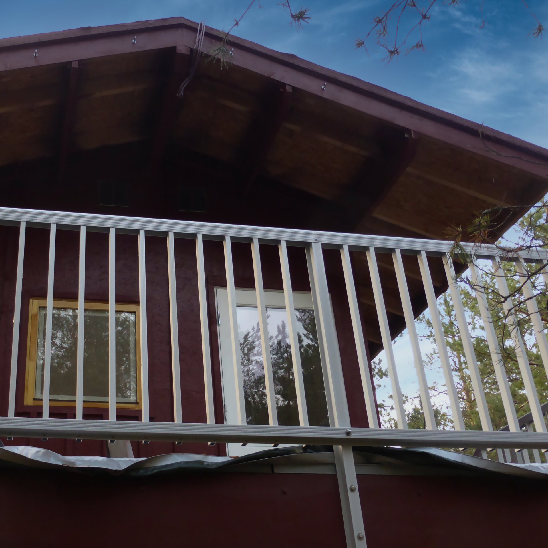 Kaide, kaiteet - uritettu alumiini käsijohde, hyvä ote myös sateella ...